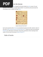 Surah Names and Meanings in Quran | PDF | Quran | Islam