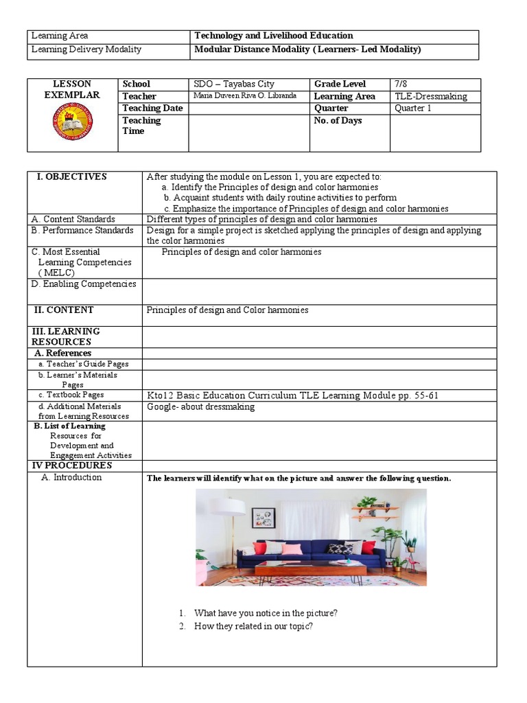 Kto12 Basic Education Curriculum TLE Learning Module Pp. 55-61 | PDF | Color | Graphics