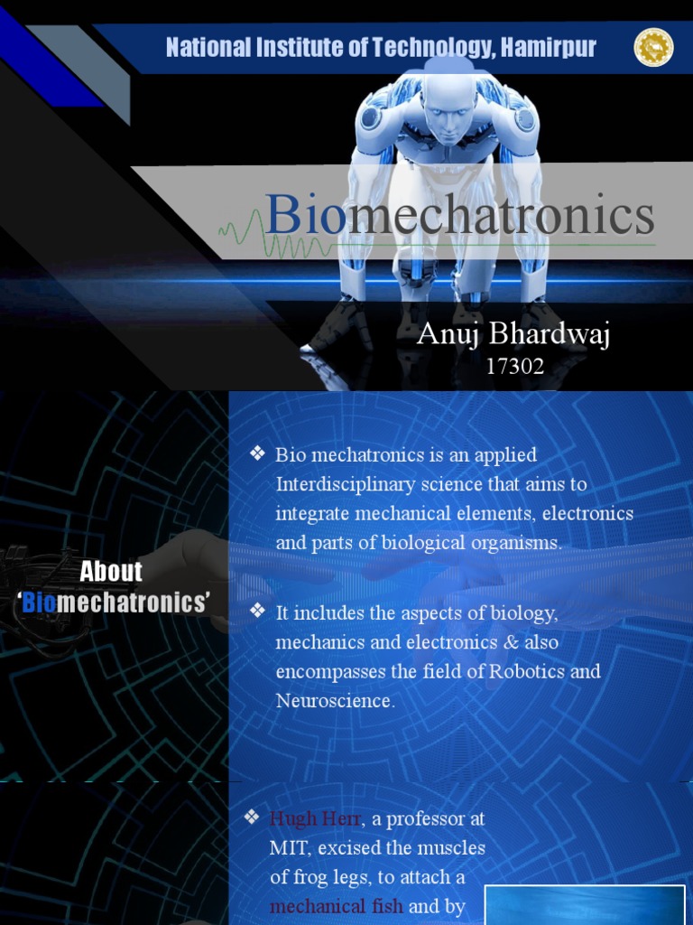 Bio Mechatronics | PDF | Neuroscience | Cognitive Science