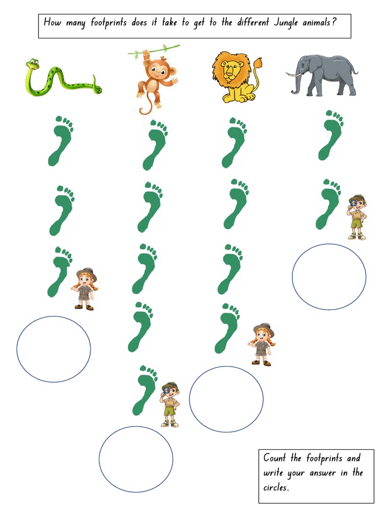 Counting Footprints | PDF | Language Arts & Discipline