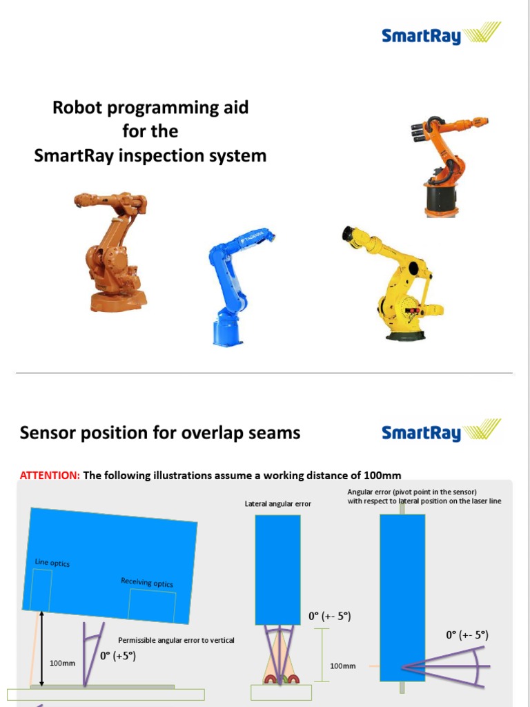 Robot Programming Aid For The Smartray Inspection System | PDF
