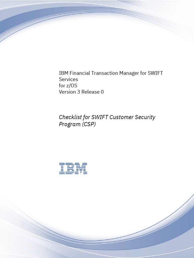 CSP Checklist Zos | Download Free PDF | Operating System | Password