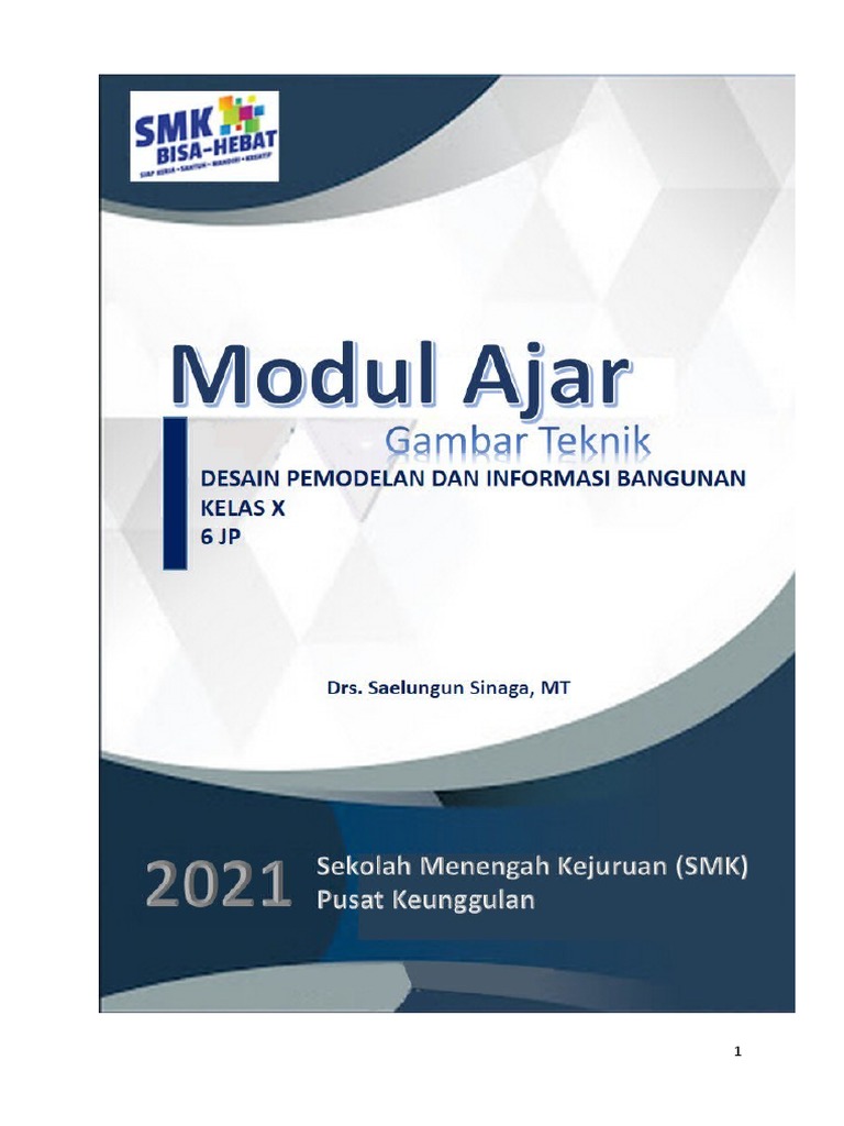Desain Modul Ajar Gambar Teknik | PDF