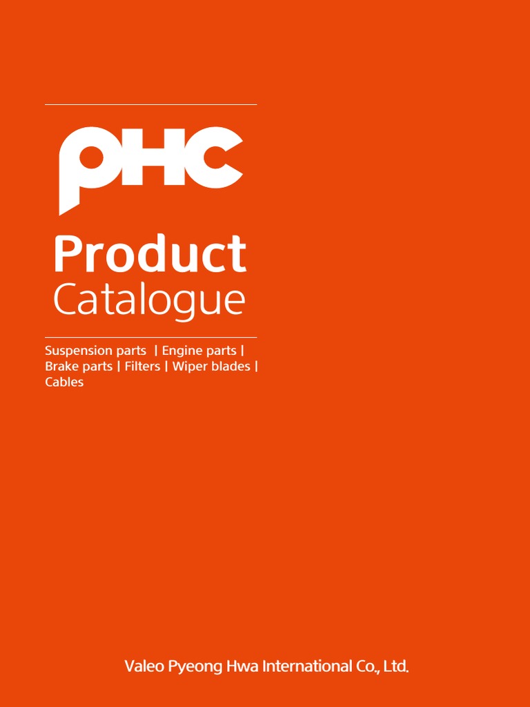 20-21 PHC Autoparts Catalogue - Final | PDF | Brake | Mechanical ...
