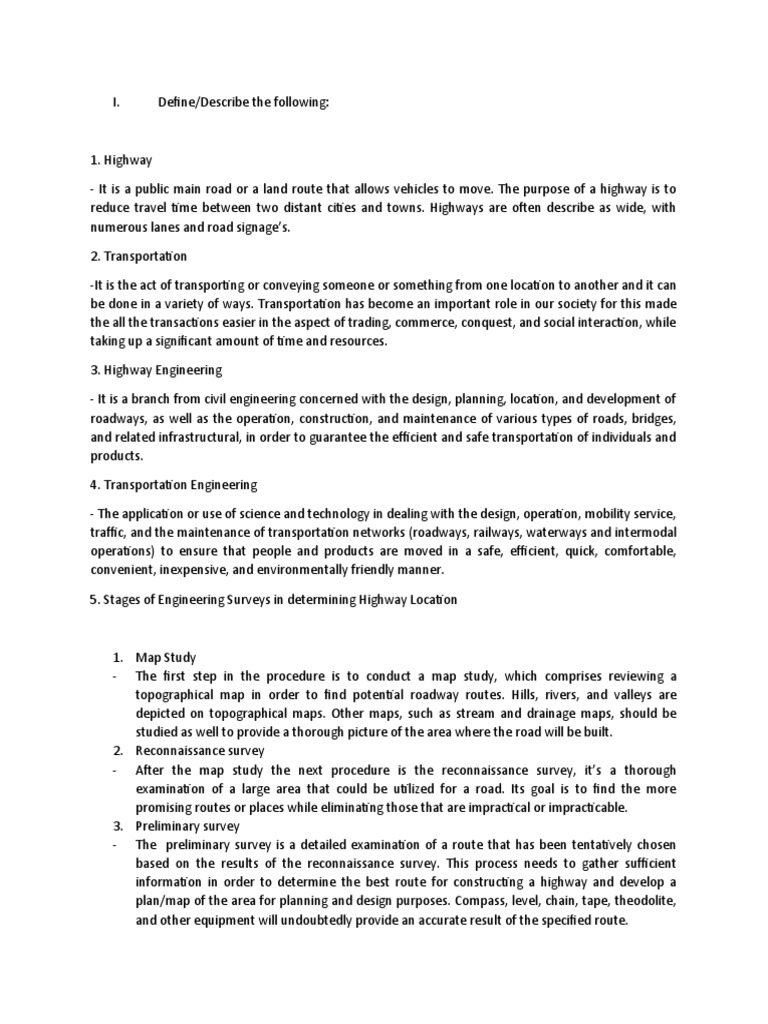 Highway and Railroad Engineering | PDF | Surveying | Transport