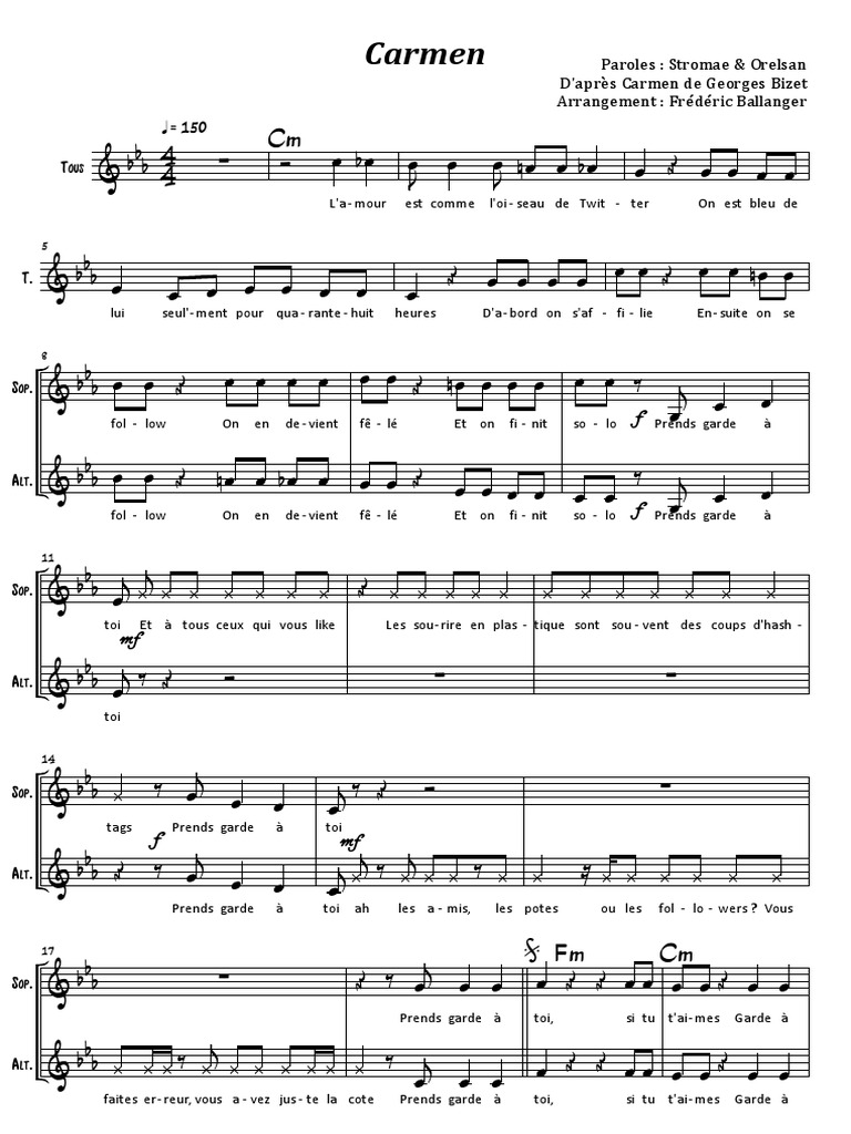 Carmen Stromae | PDF