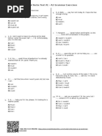 English Exam Level A2 | PDF