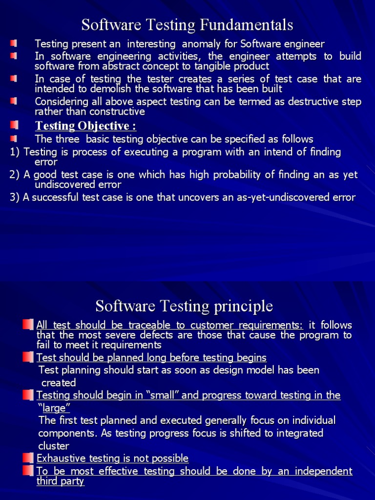 Software Testing Pdf Software Testing Class Computer Programming 8031