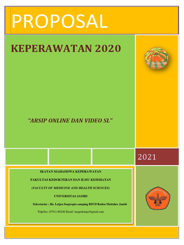 Proposal Arsip Online Dan Video SL (Pendpro 2021) | PDF