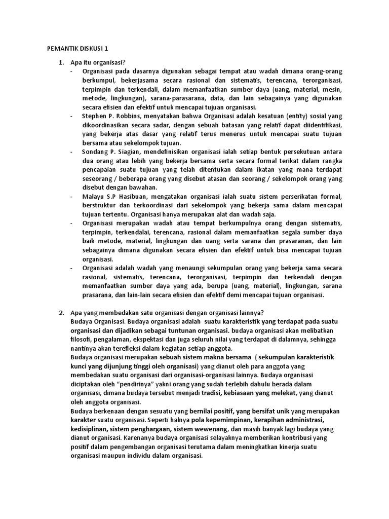 Pemantik Diskusi LKMM TM | PDF | Karier & Perkembangan