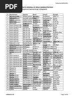 List of Emergency Drugs and Their Action PDF | PDF | Medical ...