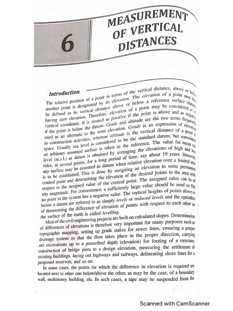 Levelling Book | PDF