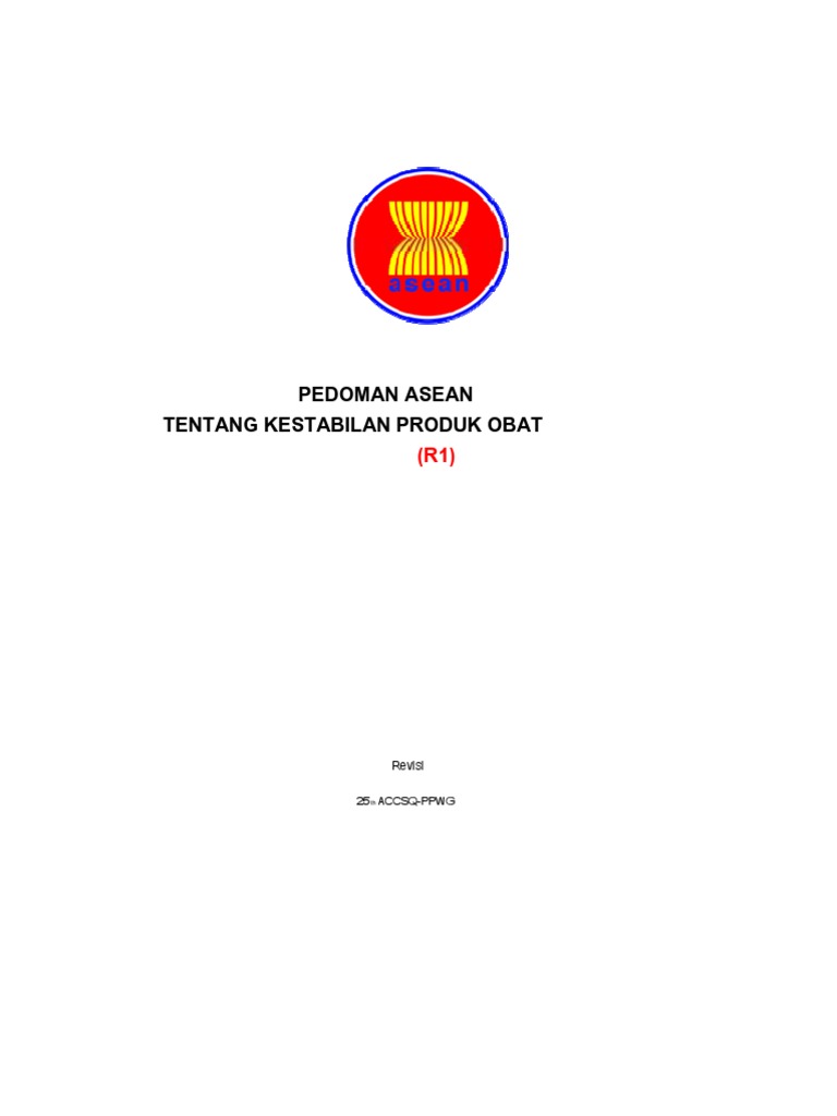 STABILITY STUDY ASEAN GUIDELINES - En.id | PDF