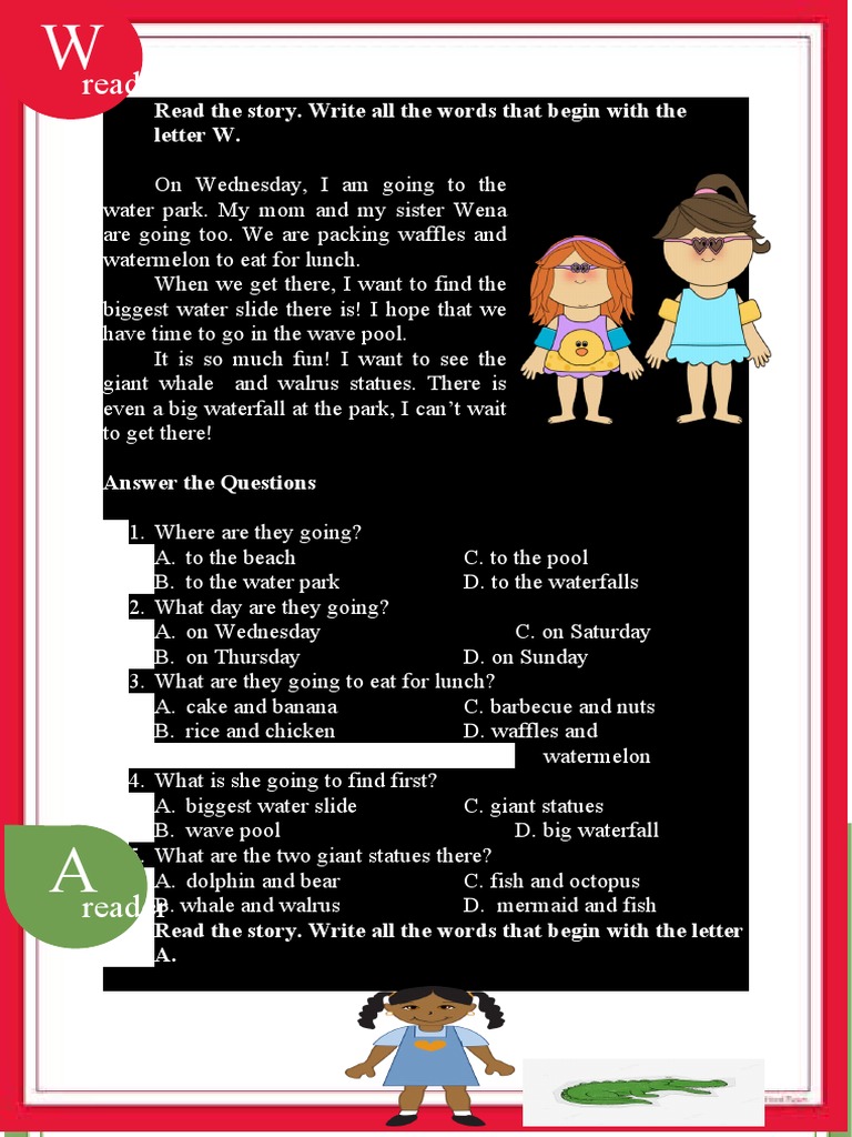 Grade 4 Alphabet Reading Stories | PDF | Beehive | Cakes