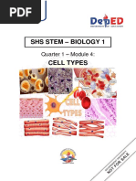 SHS STEM Bio1 Q1 Week 3 Module 5 - Cell Modification | PDF | Small ...