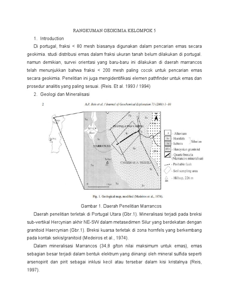Rangkuman Geokimia Kelompok 5 | PDF