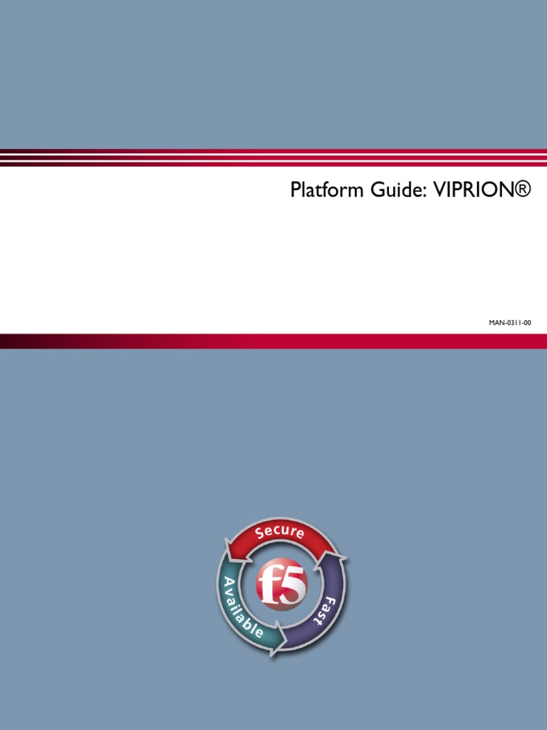 Platform Guide VIPRION | PDF | Electromagnetic Interference | Computer ...