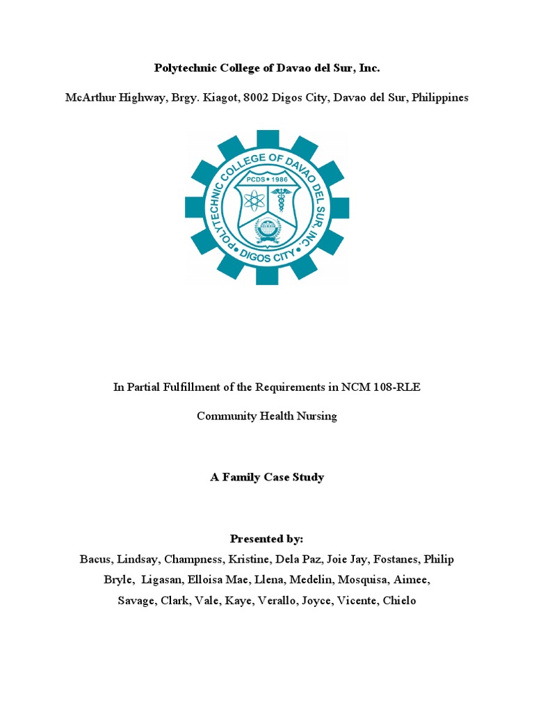 Family Case Study | PDF | Poverty | Poverty & Homelessness