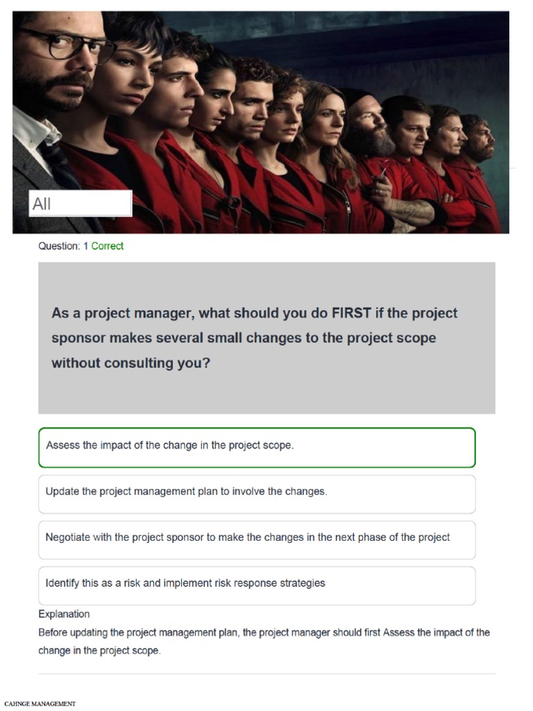 Change Management | PDF | Project Management | Change Management