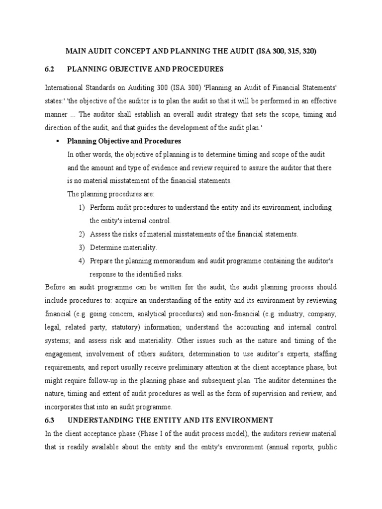 Audit Chapter 6 | PDF | Audit | Financial Audit