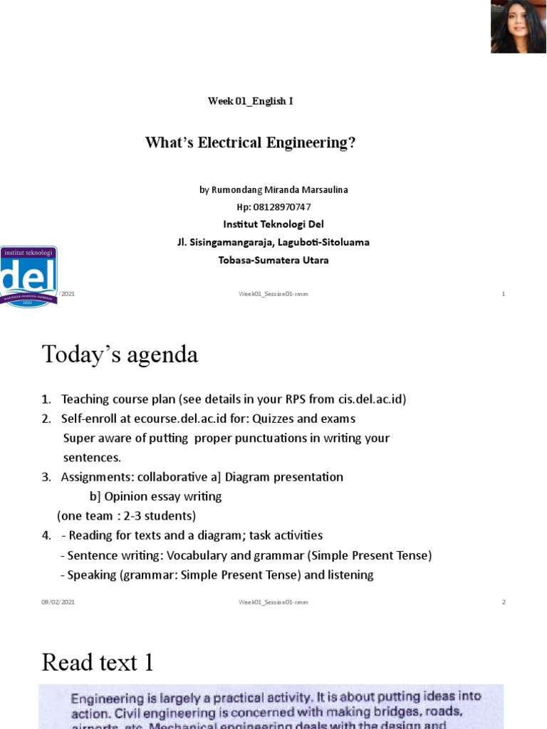Introduction to Electrical Engineering | PDF | Verb | Noun
