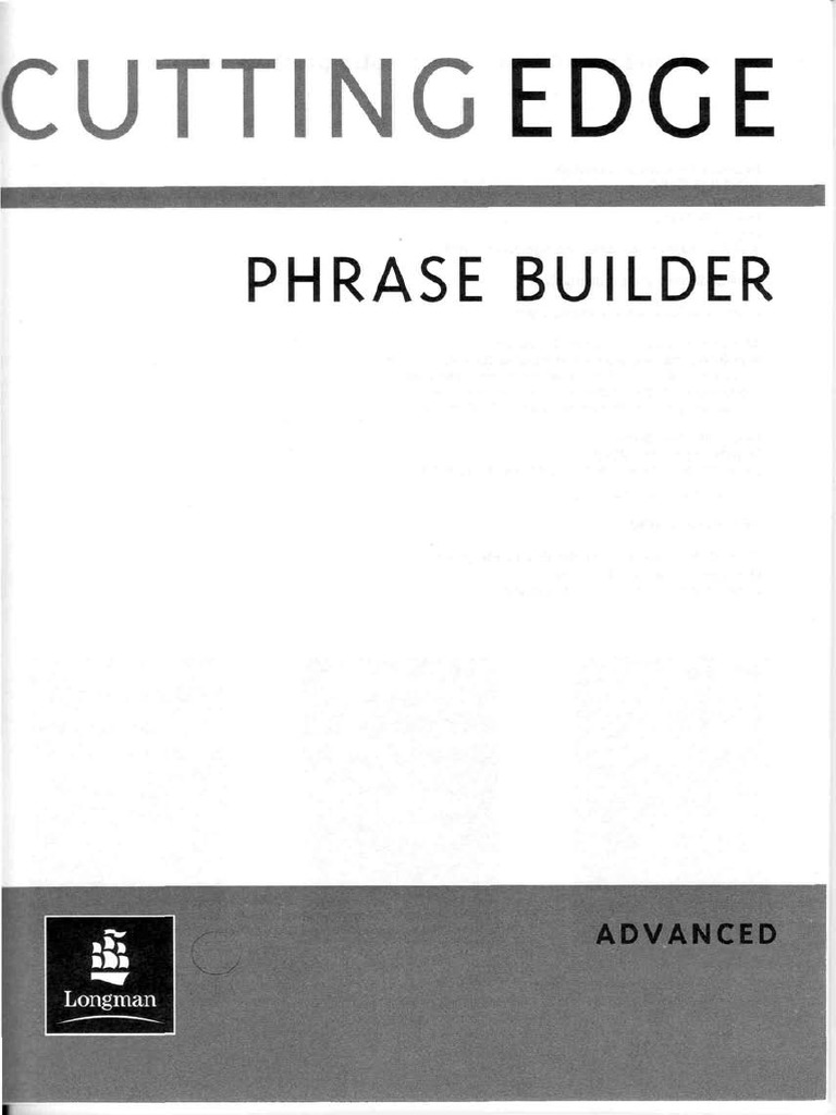 Cutting Edge Advanced Phrase Builder | PDF