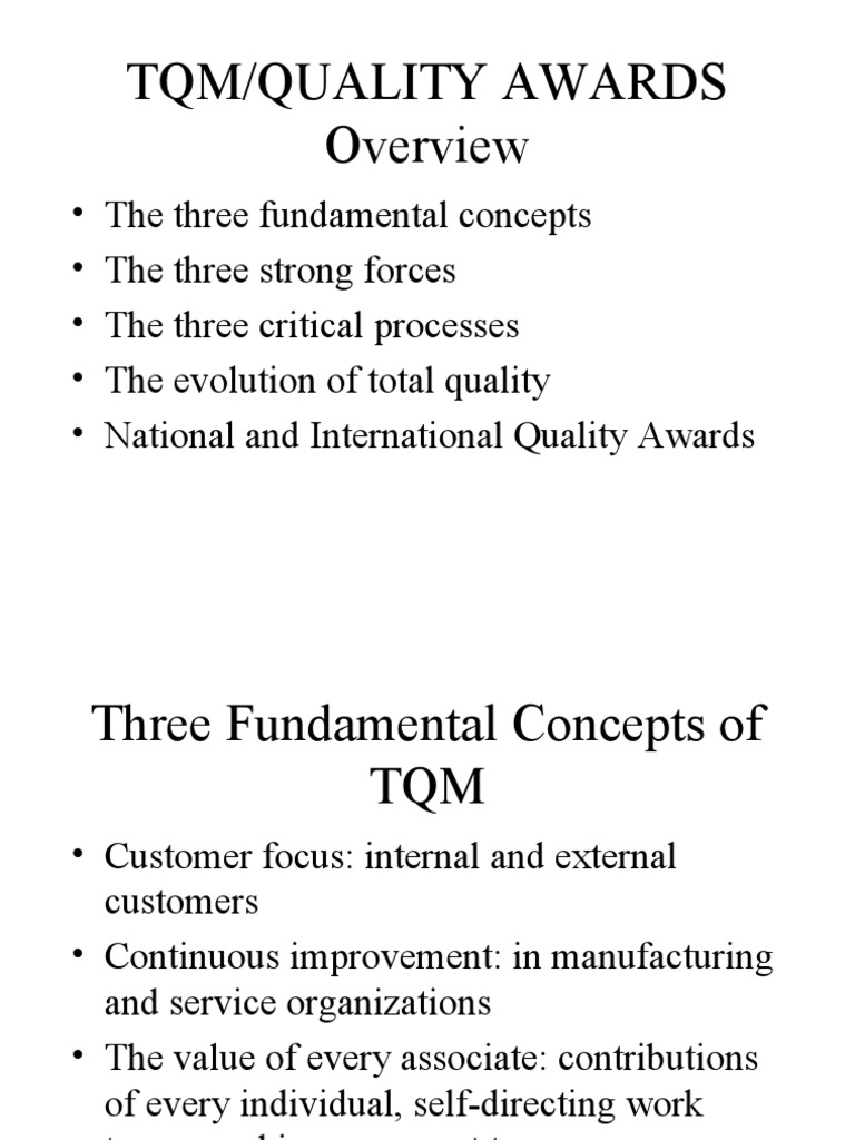 Quality Awards | PDF | Quality (Business) | Six Sigma