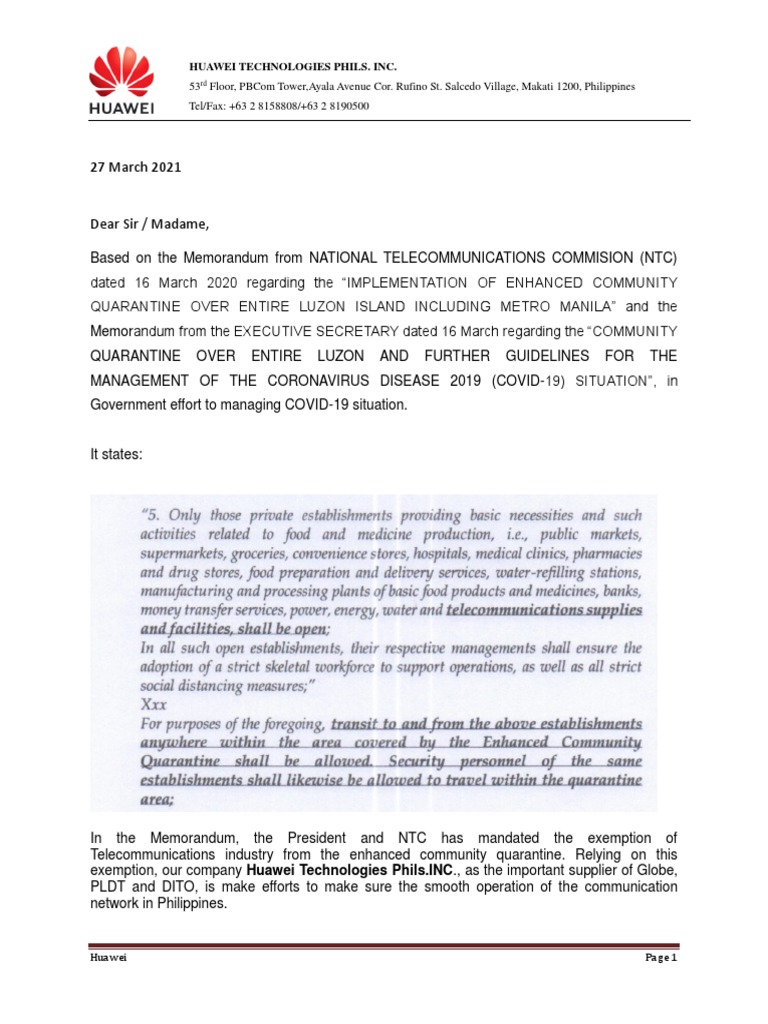 Huawei Certificate | PDF