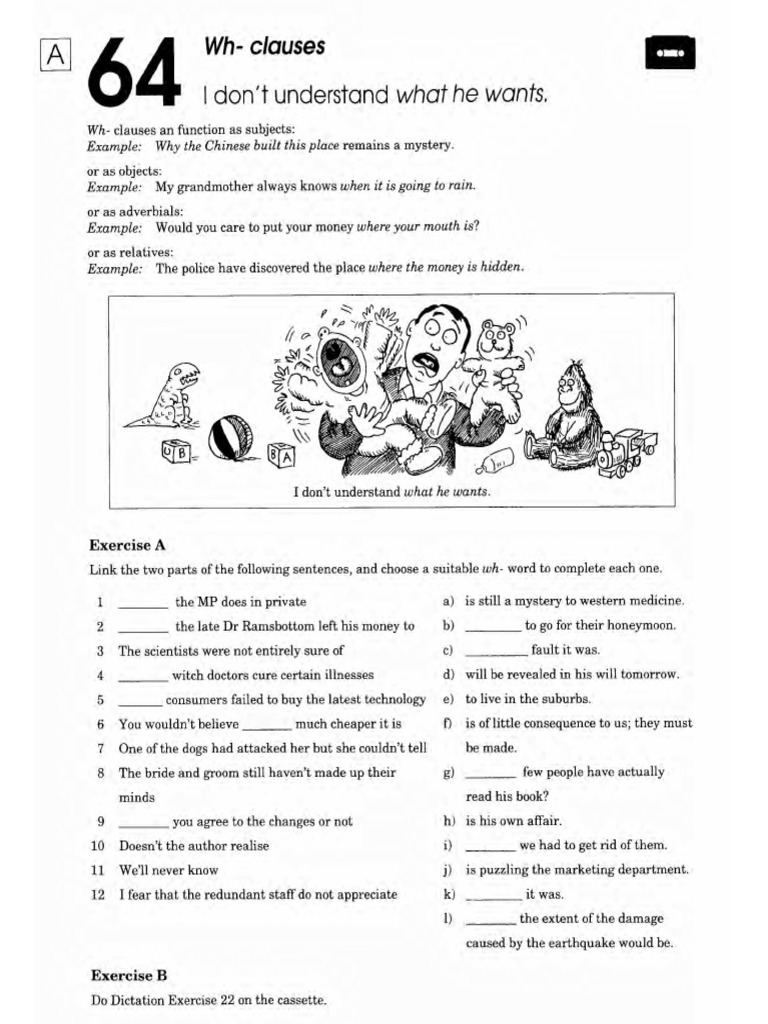 Advanced Grammar Worksheets | PDF