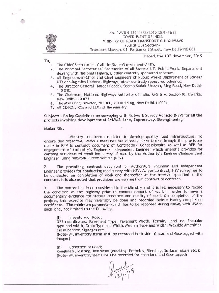 NSV Circular | PDF