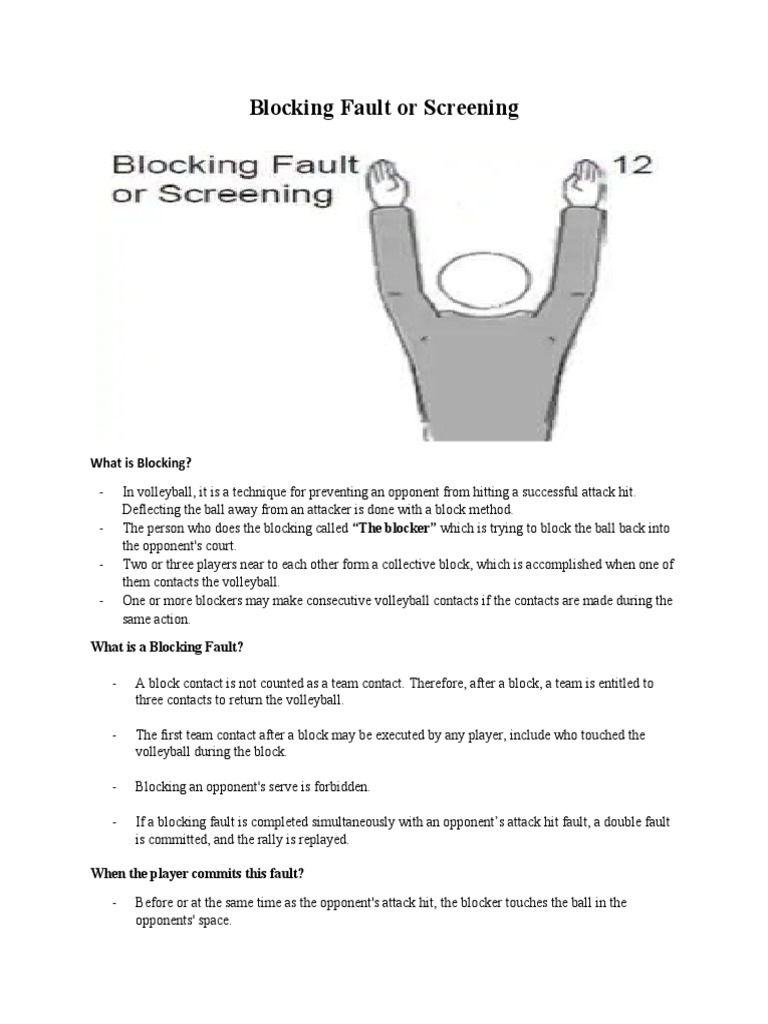 Blocking Fault or Screening | PDF