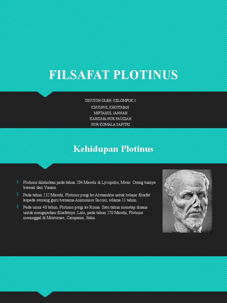 Filsafat Plotinus | PDF