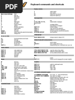 IL-2 Sturmovik Default Key Mapping Listing | PDF | Artillery | Brake