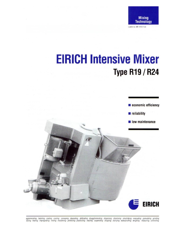 Mixer Int. RV19 e RV24 | PDF