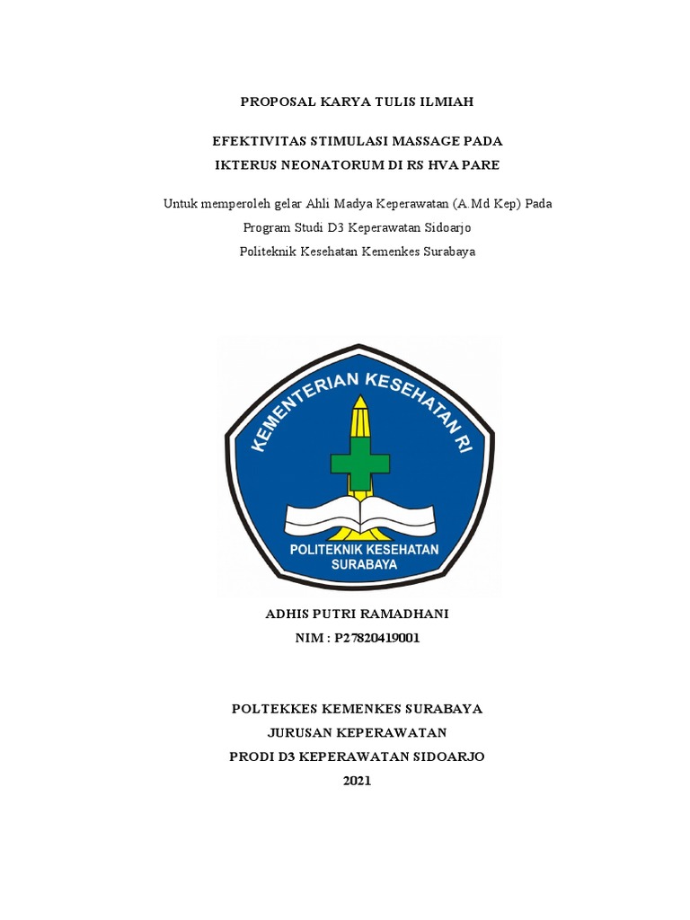 P27820419001 - 3a - Adhis Putri R (Proposal Fix) - 1 | PDF