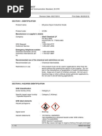 Chemset 101 Plus MSDS | PDF | Dangerous Goods | Allergy