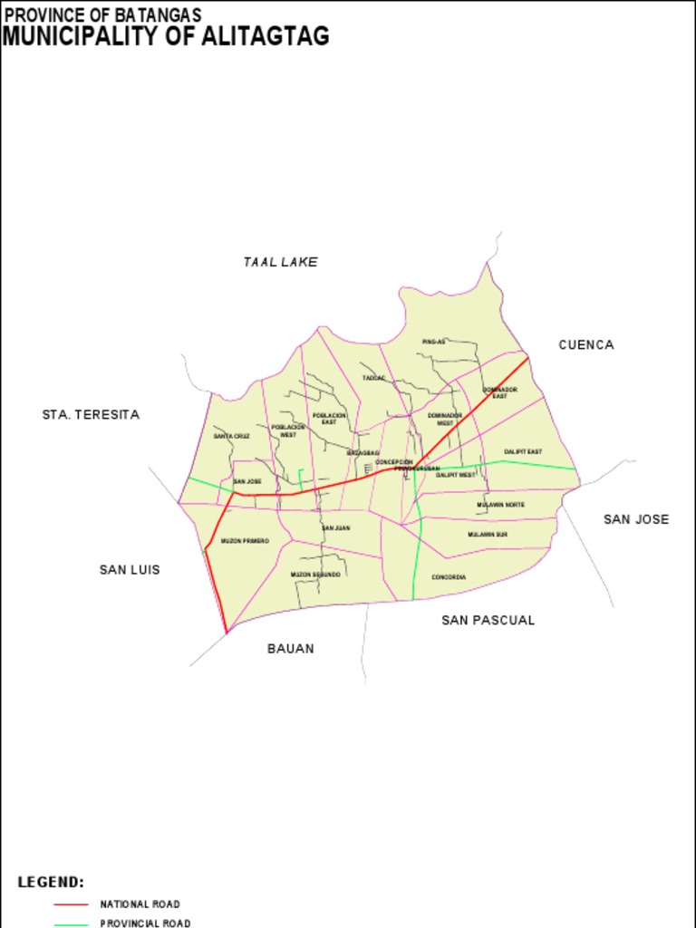 ALITAGTAG (Mapa) | PDF