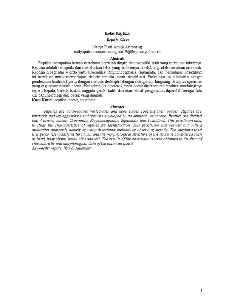 REEPTILE | PDF | Griya & Taman | Kesehatan Holistik