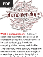 Examples of Phenomenological Research Questions | PDF