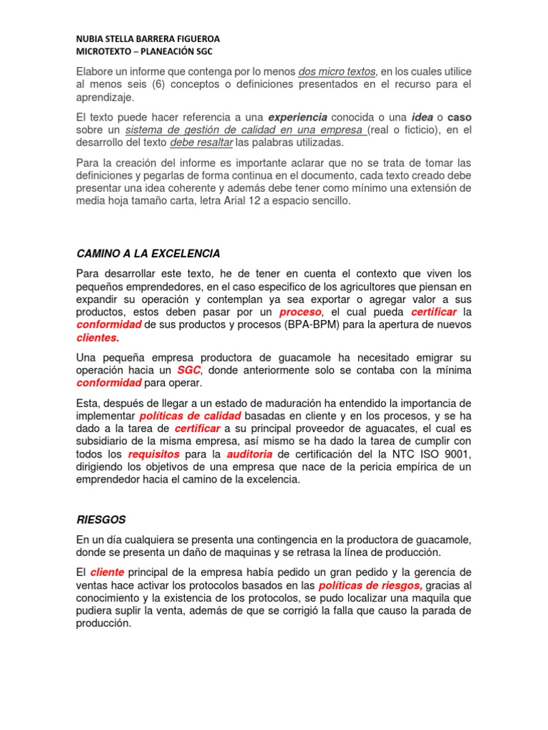 Microtexto AA1 | PDF | Crecimiento personal y profesional | Finanzas y ...