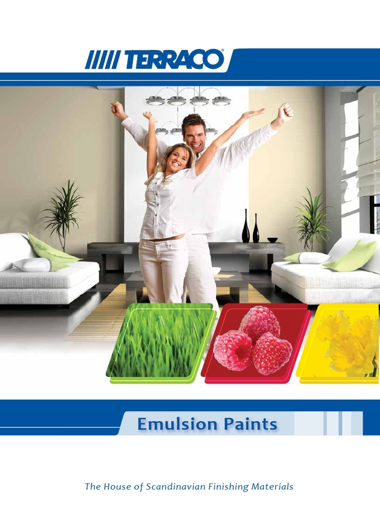 Interior and Exterior Emulsion Paint Product Guide from Terraco | PDF ...