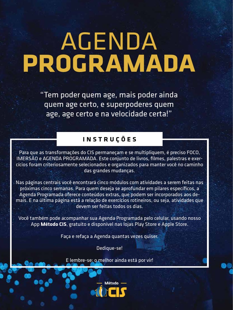 Agenda Programática de Tarefas | PDF