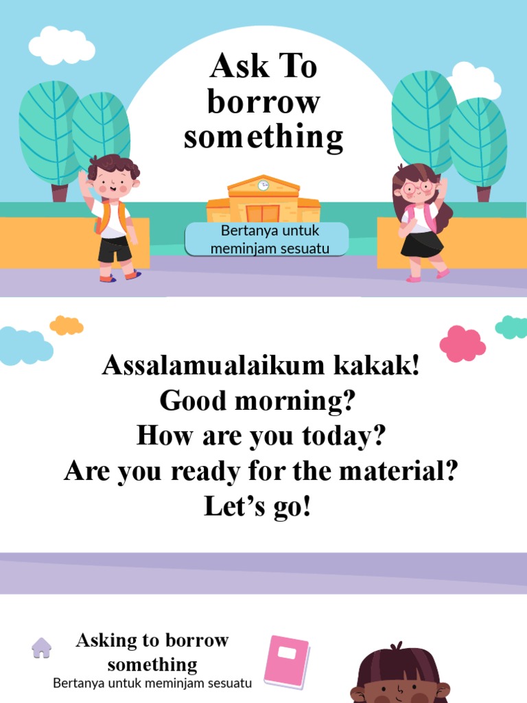 Asking To Borrow Something | PDF