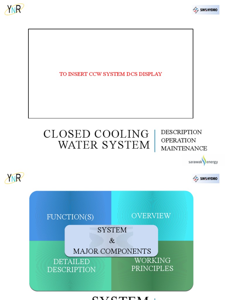 Closed Cooling Water System Overview | PDF | Pump | Valve