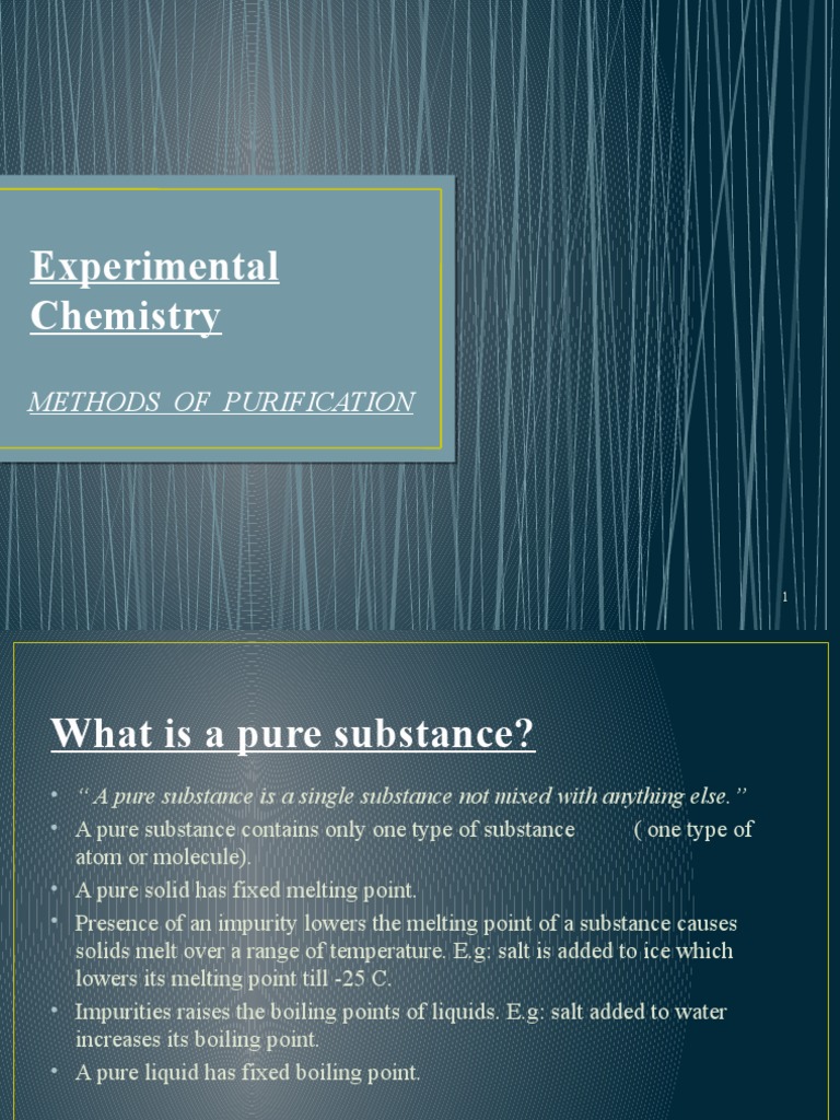 Purification Methods in Chemistry | PDF | Solution | Filtration