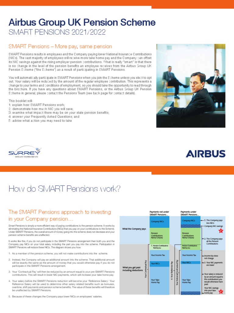 SMART Pensions Booklet 2021-2022 | PDF | Pension | Salary