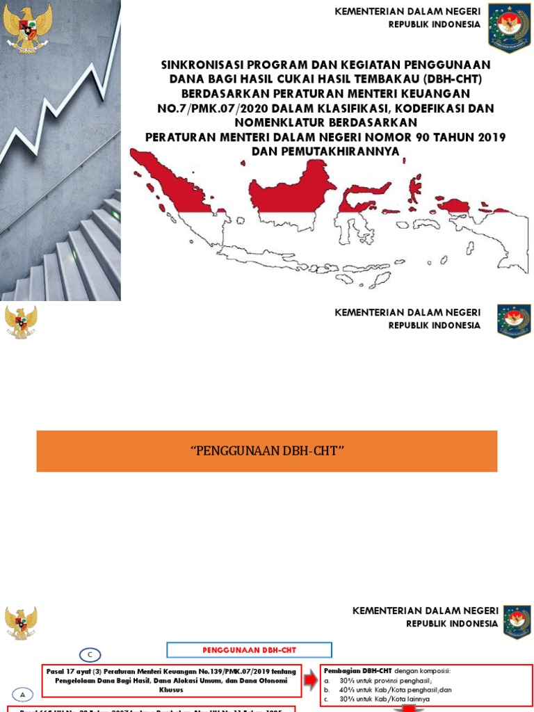 Kemendagri-PAPARAN DBH CHT | PDF