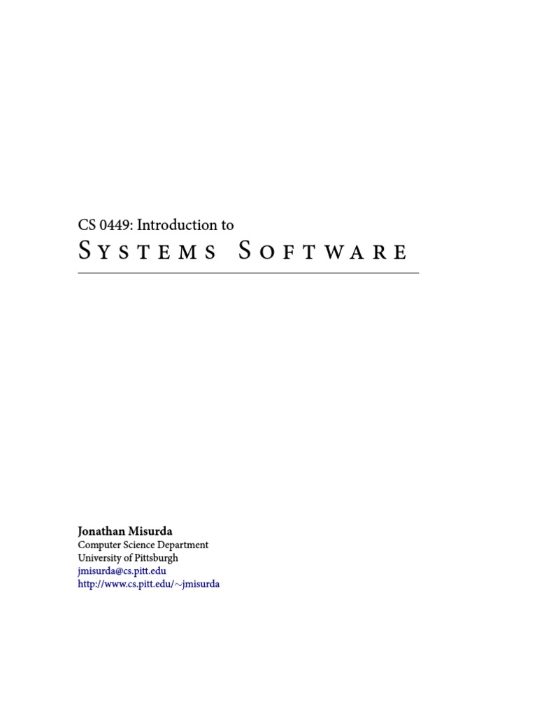 Misruda Introduction To Systems Software | PDF | Pointer (Computer Programming) | Scope ...
