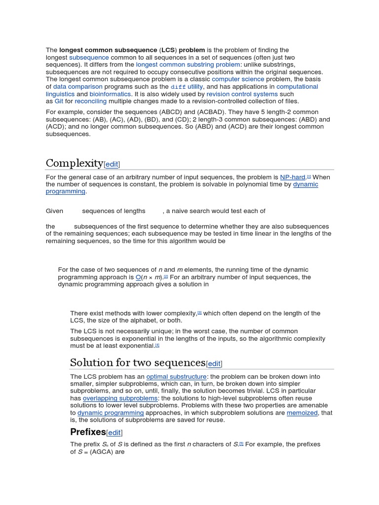 Complexity: Prefixes | PDF | Applied Mathematics | Theoretical Computer ...