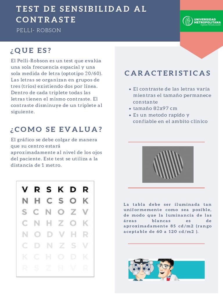 Poster Pelli Robson | PDF